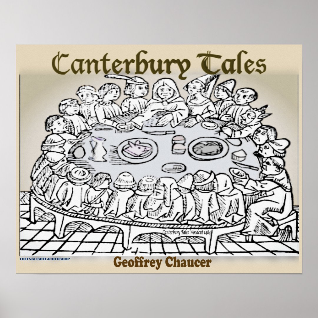 Canterbury Tales Poster | Zazzle