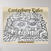 Canterbury Tales Poster | Zazzle
