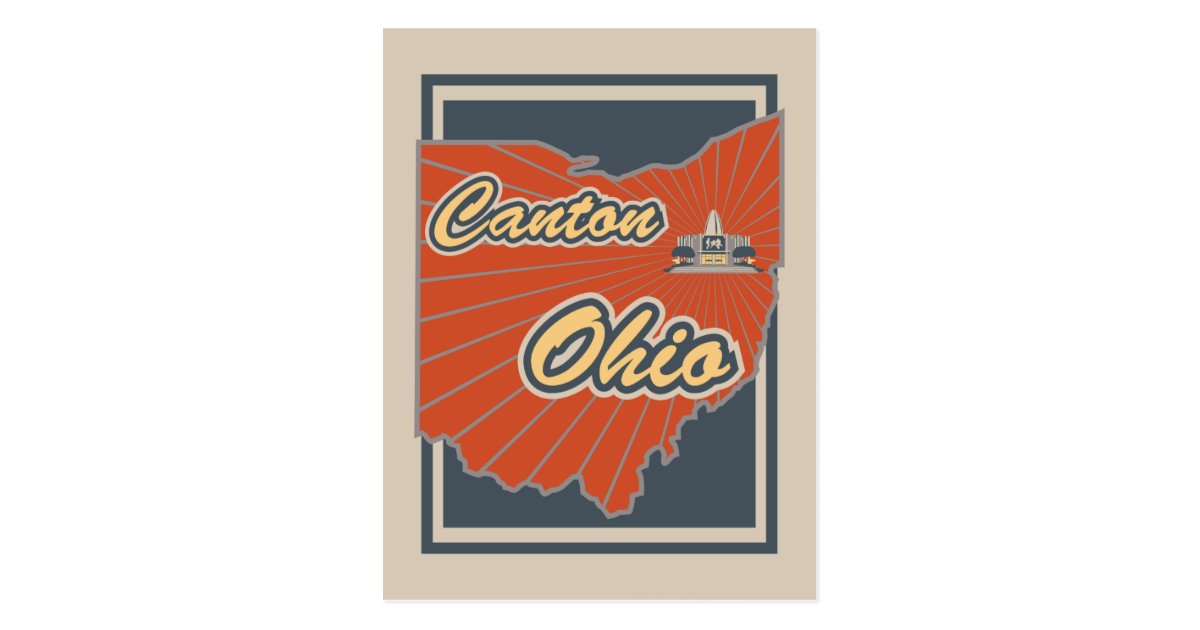 Canton, Ohio Postcard - Travel Postcard | Zazzle.com