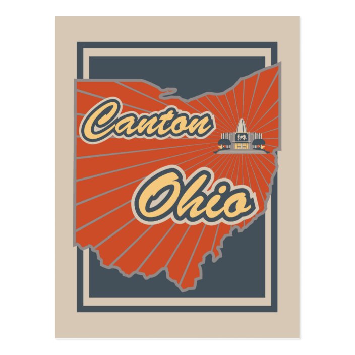 Canton, Ohio Postcard - Travel Postcard | Zazzle.com