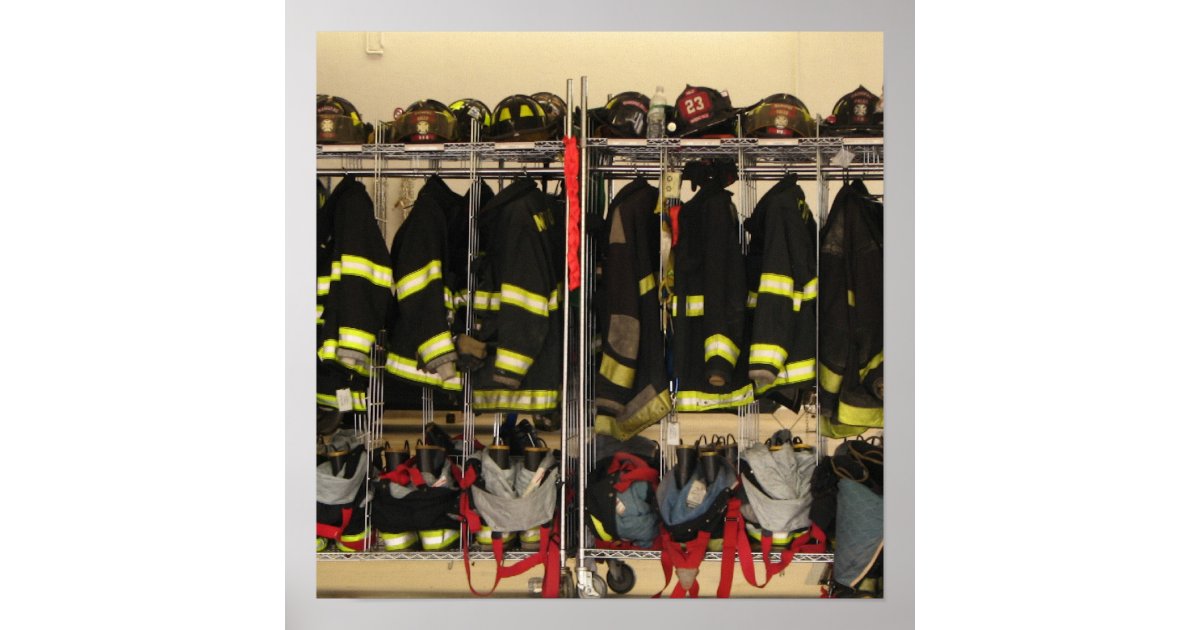 Canvas Print Bunker Gear | Zazzle