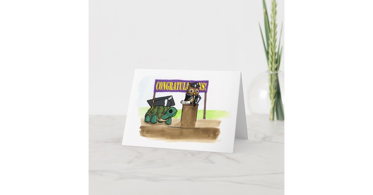 Cap off your Hard Work Card | Zazzle