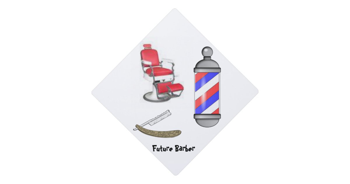 Cap Topper Barber | Zazzle