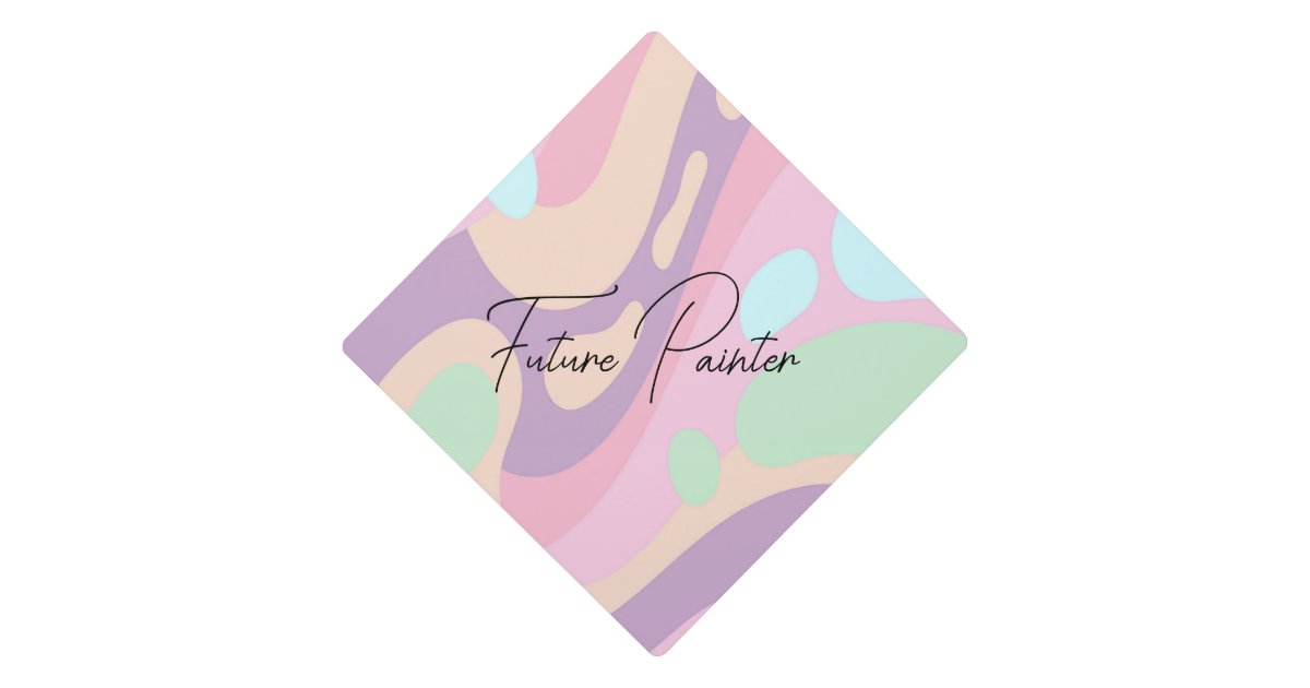 Cap Topper Painter Colorful | Zazzle