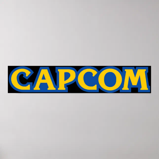 Capcom Logo Poster | Zazzle