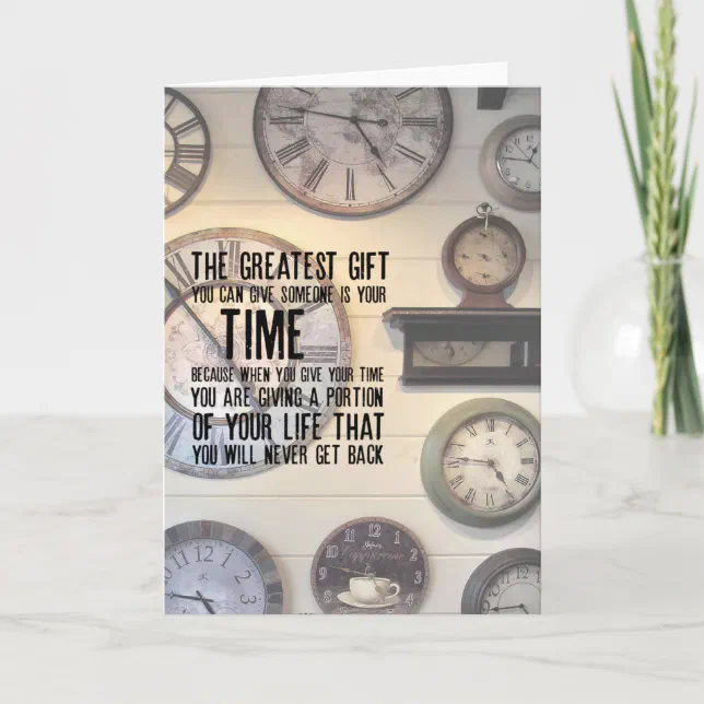 CAPE CLOCKS Greeting Card | Zazzle