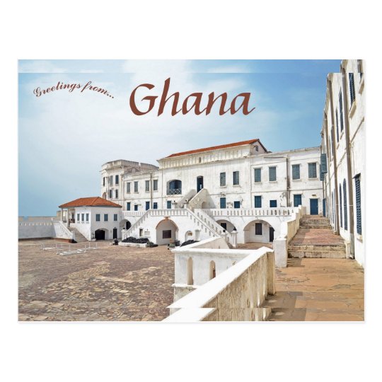 Cape Coast Castle Ghana Postcard | Zazzle.com