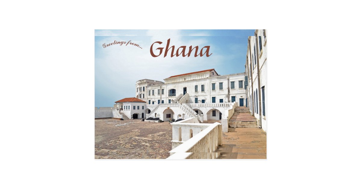 Cape Coast Castle Ghana Postcard | Zazzle.com