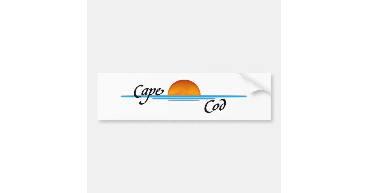 Cape Cod Bumper Sticker | Zazzle