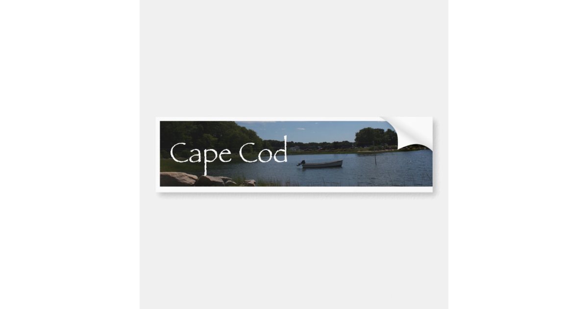 Cape Cod Bumper Sticker | Zazzle