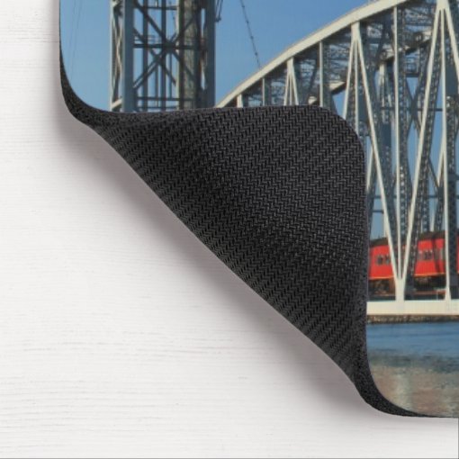 Cape Cod Canal Railroad Bridge Train Mouse Pad | Zazzle