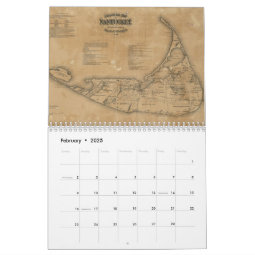 Cape Cod Cartographs Calendar | Zazzle