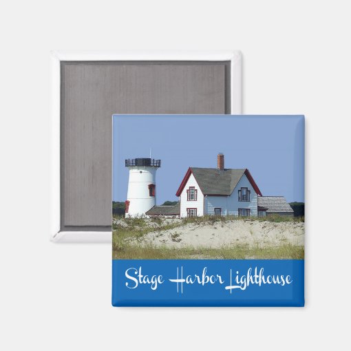 Cape Cod, Chatham, Massachusetts Lighthouse Magnet | Zazzle