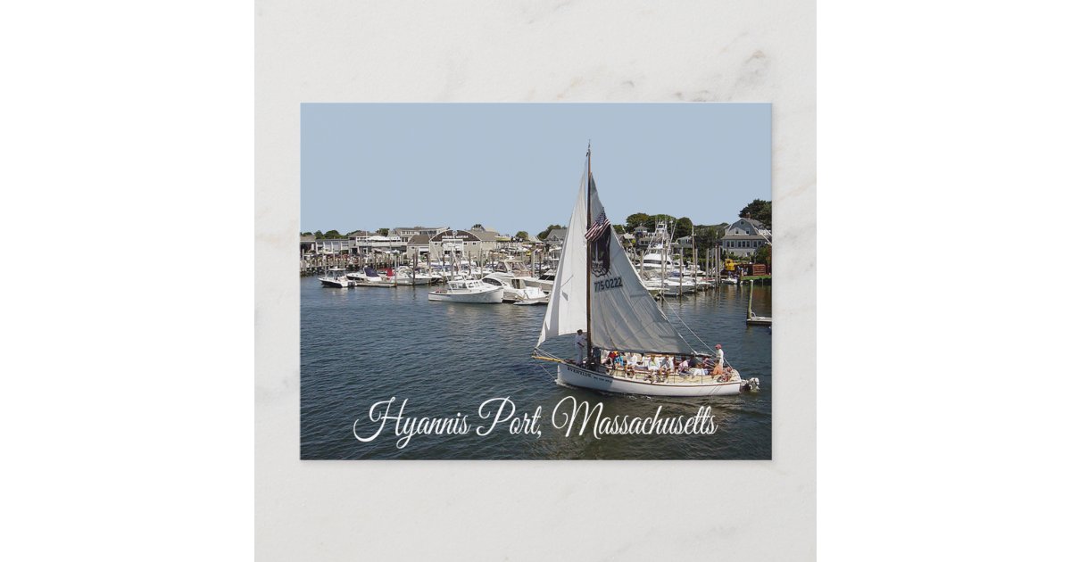 Cape Cod, Hyannis Port, Massachusetts USA Postcard | Zazzle