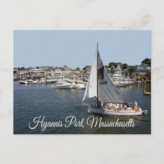 Cape Cod, Hyannis Port, Massachusetts USA Postcard | Zazzle