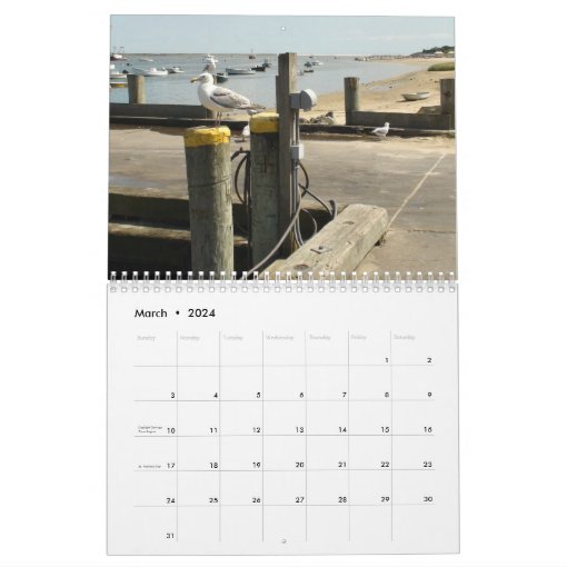 Cape Cod, Mass Calendar | Zazzle