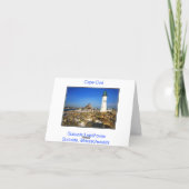 Cape Cod Mass Lighthouse Greeting Card - Customize | Zazzle