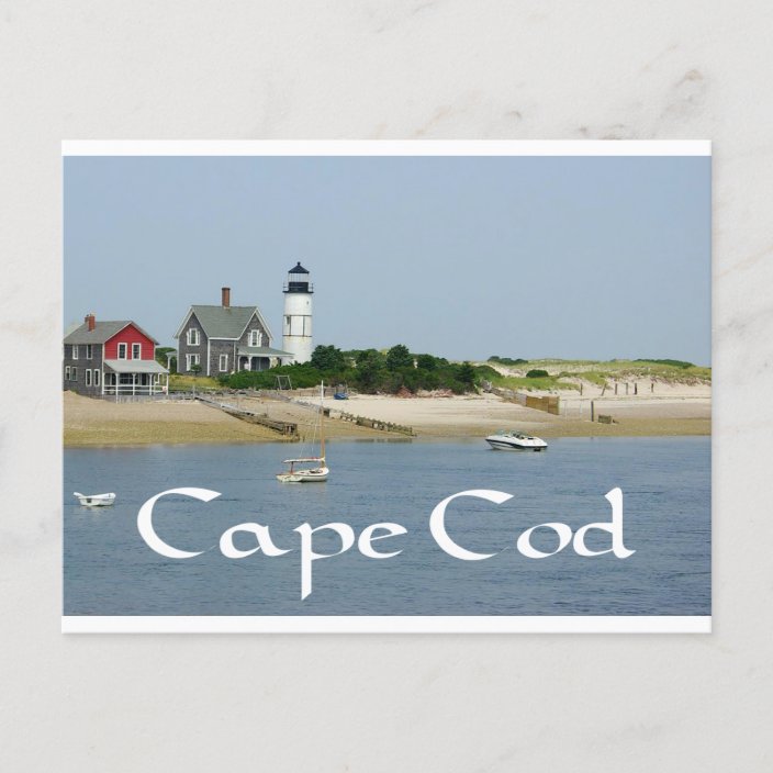 Cape Cod, Massachusetts - Sandy Neck Lighthouse Postcard | Zazzle.com