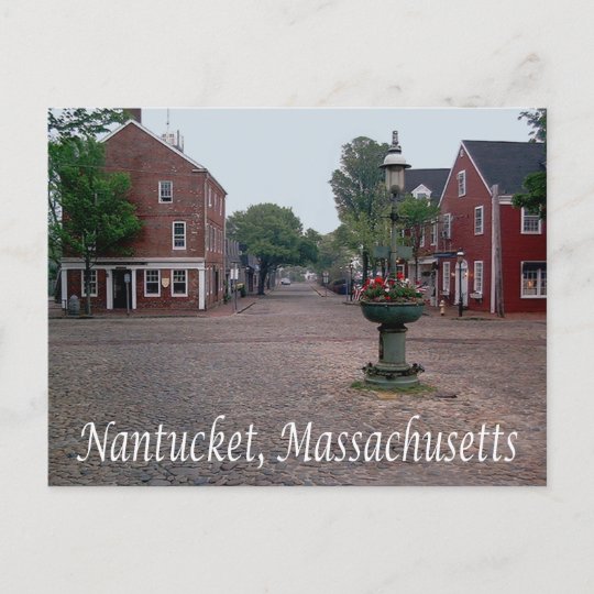 Cape Cod Nantucket, Massachusetts Postcard | Zazzle.com