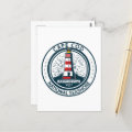 Cape Cod National Seashore Massachusetts Badge Postcard | Zazzle