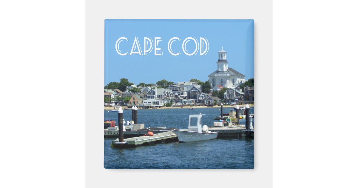 Cape Cod, Provincetown Massachusetts Magnet | Zazzle