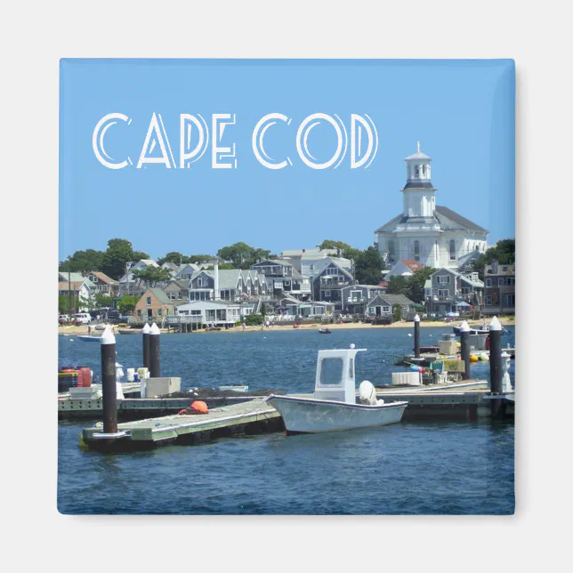 Cape Cod, Provincetown Massachusetts Magnet | Zazzle