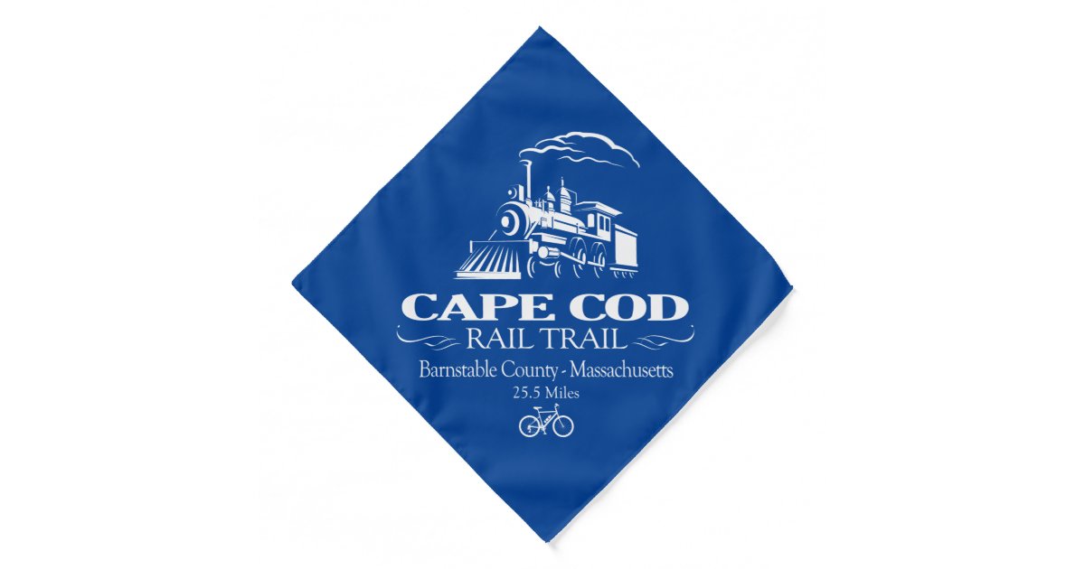 Cape Cod Rail Trail (RT) Bandana | Zazzle