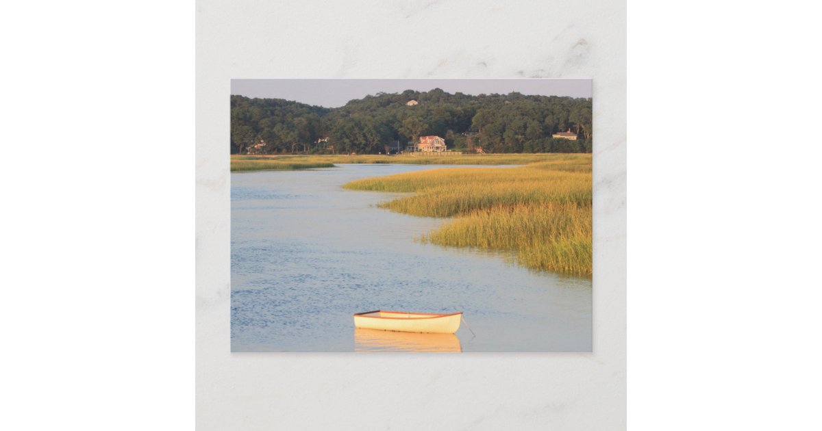 Cape Cod Scene, Pamet River, Truro Postcard | Zazzle