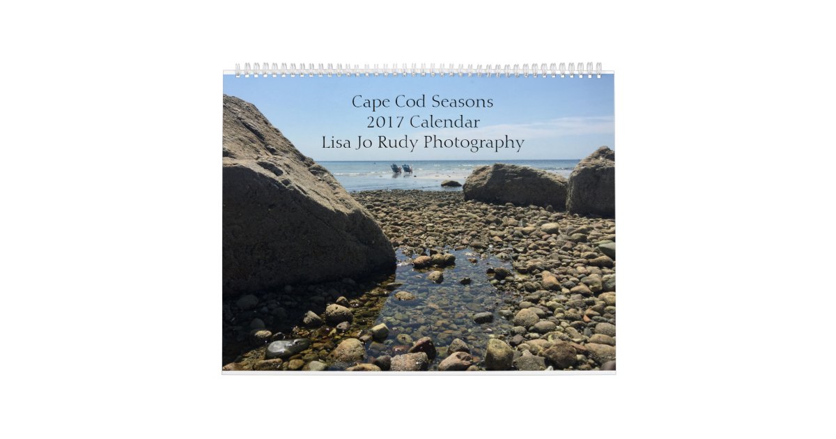 Cape Cod Seasons Photo Calendar 2017 | Zazzle