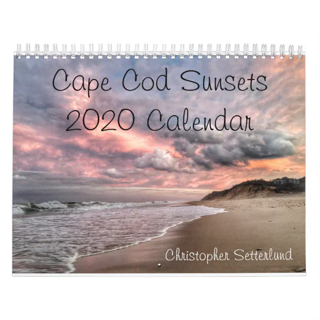 Cape Cod Sunsets 2020 Calendar | Zazzle