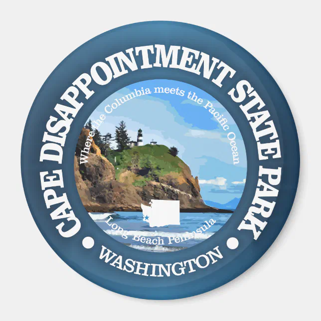 Cape Disappointment SP Magnet | Zazzle