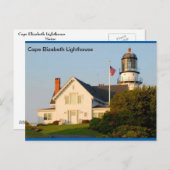 Cape Elizabeth Lighthouse Postcard | Zazzle