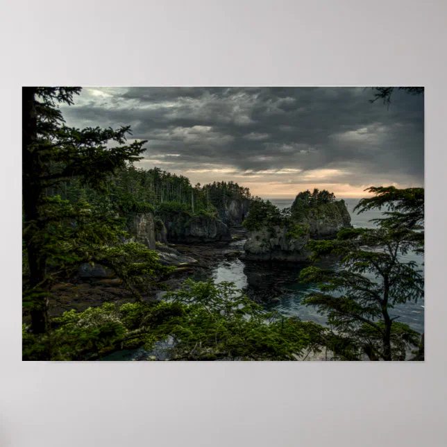 Cape Flattery, Washington State Poster | Zazzle