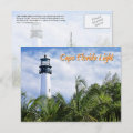 Cape Florida Lighthouse, Key Biscayne Postcard | Zazzle