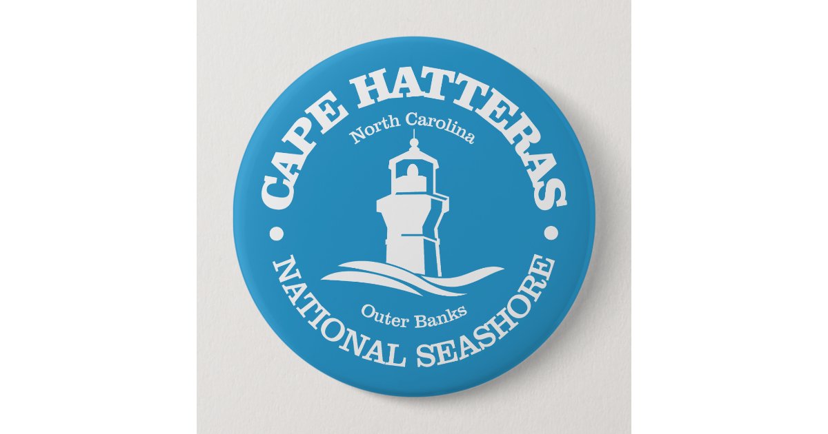 Cape Hatteras (lighthouse) Button | Zazzle