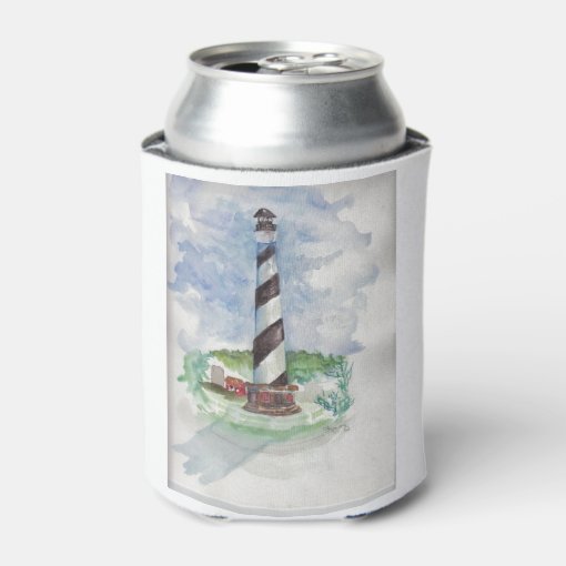 CAPE HATTERAS LIGHTHOUSE CAN COOLER | Zazzle