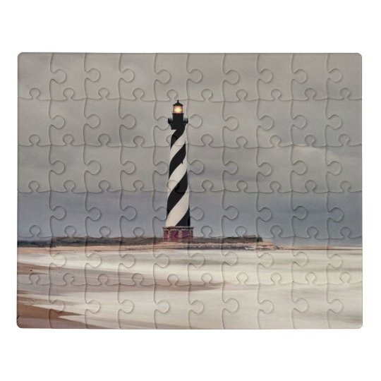 CAPE HATTERAS LIGHTHOUSE JIGSAW PUZZLE | Zazzle.com