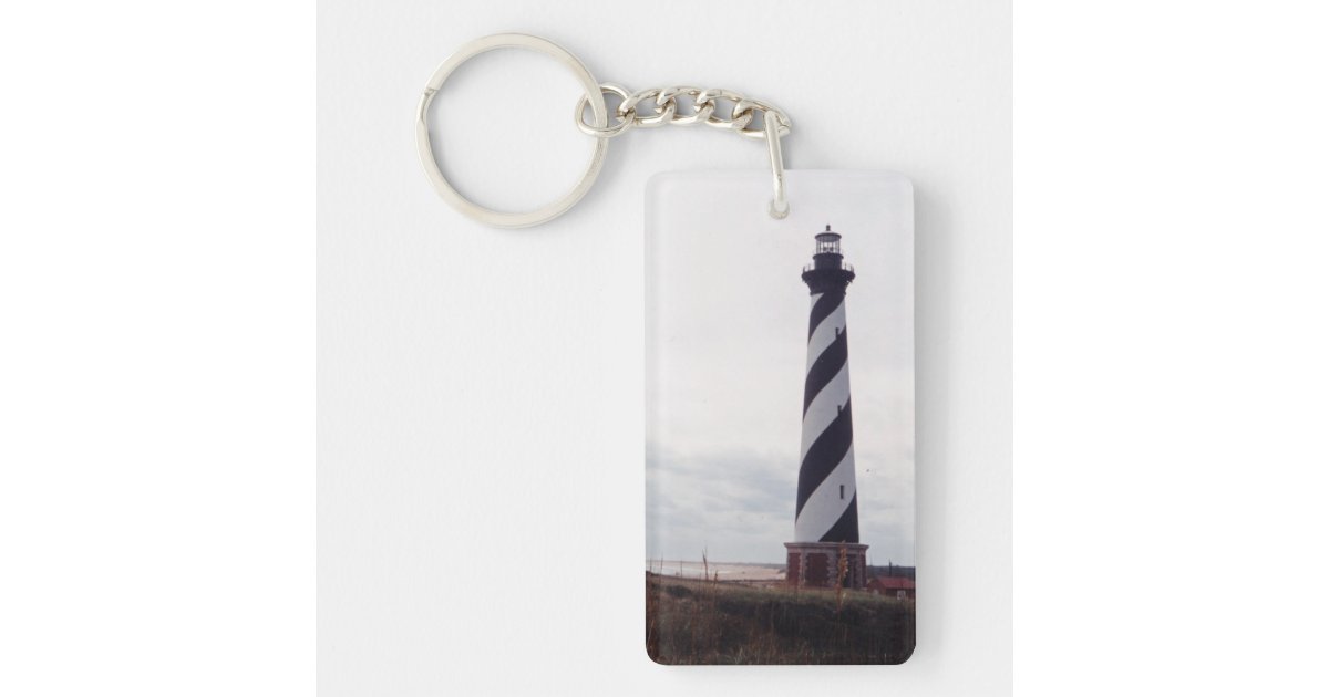 Cape Hatteras Lighthouse Keychain | Zazzle