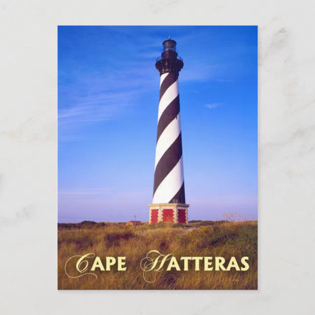 Cape Hatteras Lighthouse, North Carolina Postcard | Zazzle