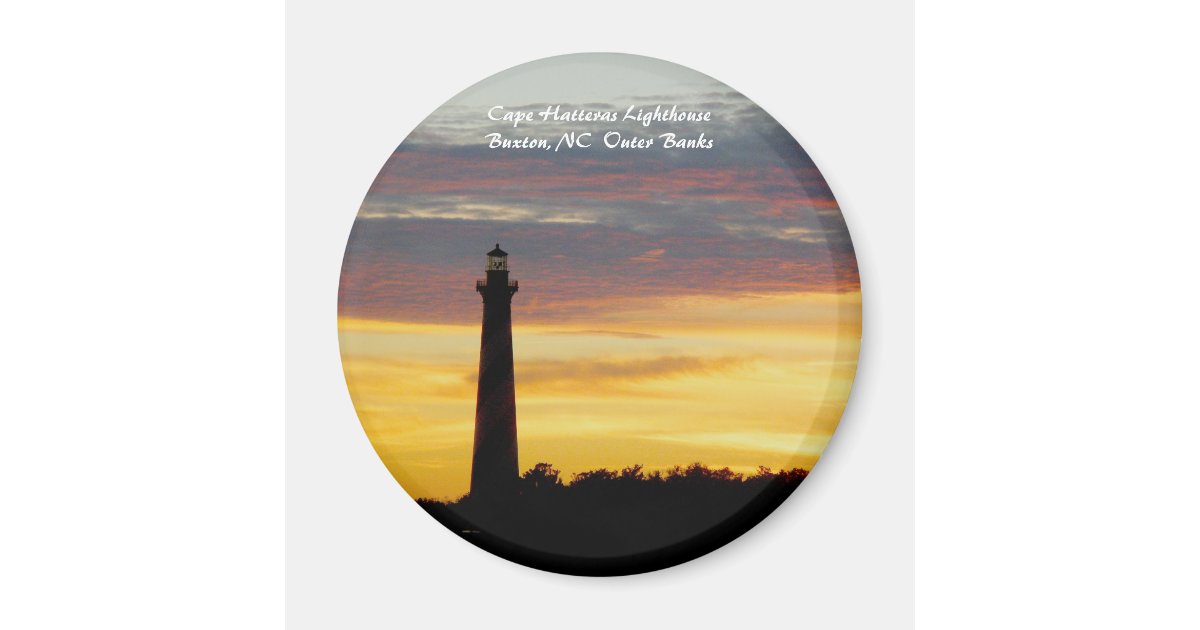 Cape Hatteras Lighthouse OBX Magnet | Zazzle