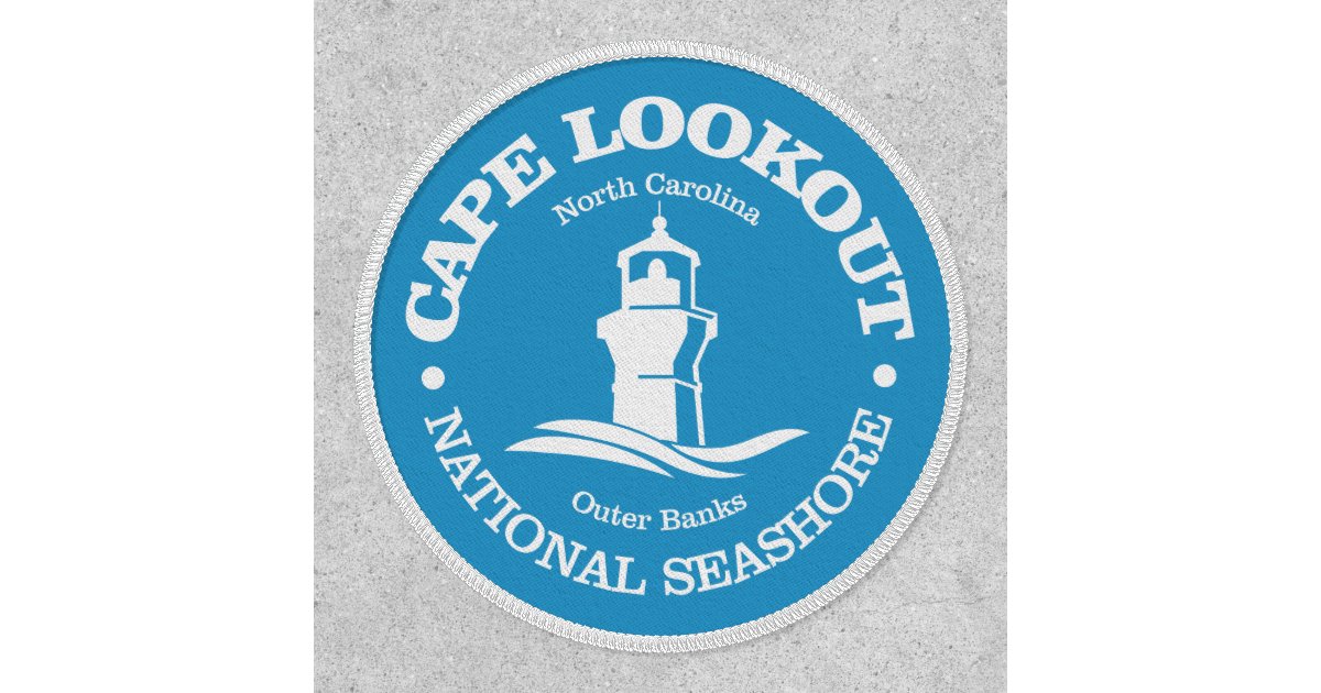 Cape Lookout (lighthouse) Patch | Zazzle