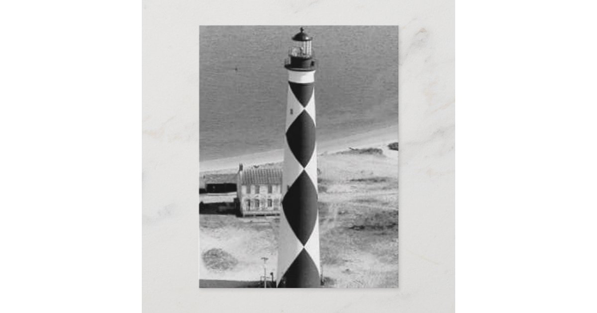 Cape Lookout Lighthouse Postcard | Zazzle