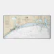 Cape Lookout to New River Nautical Chart 11543 Desk Mat | Zazzle