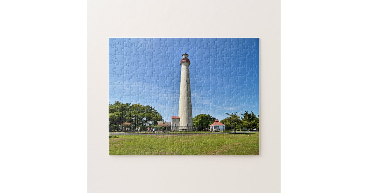 Cape May Lighthouse, New Jersey Jigsaw Puzzle | Zazzle