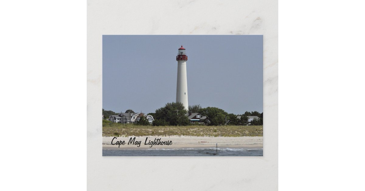 Cape May Lighthouse Postcard | Zazzle