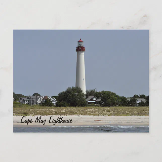 Cape May Lighthouse Postcard | Zazzle