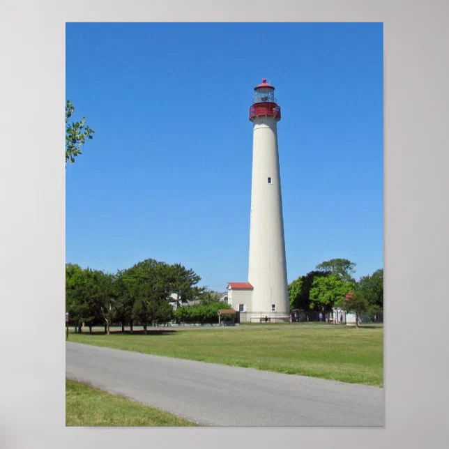 Cape May Lighthouse Poster | Zazzle