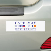 Cape May New Jersey Bumper Sticker | Zazzle