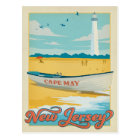 Vintage Cape May NJ Oldest Seashore Resort Beach Postcard | Zazzle.com