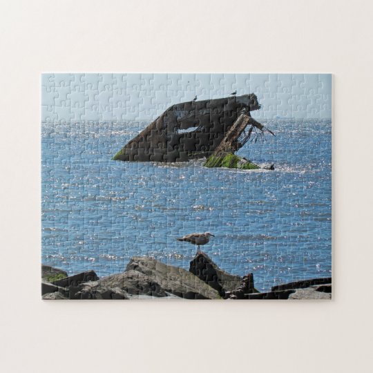 Cape May Shipwreck Jigsaw Puzzle | Zazzle